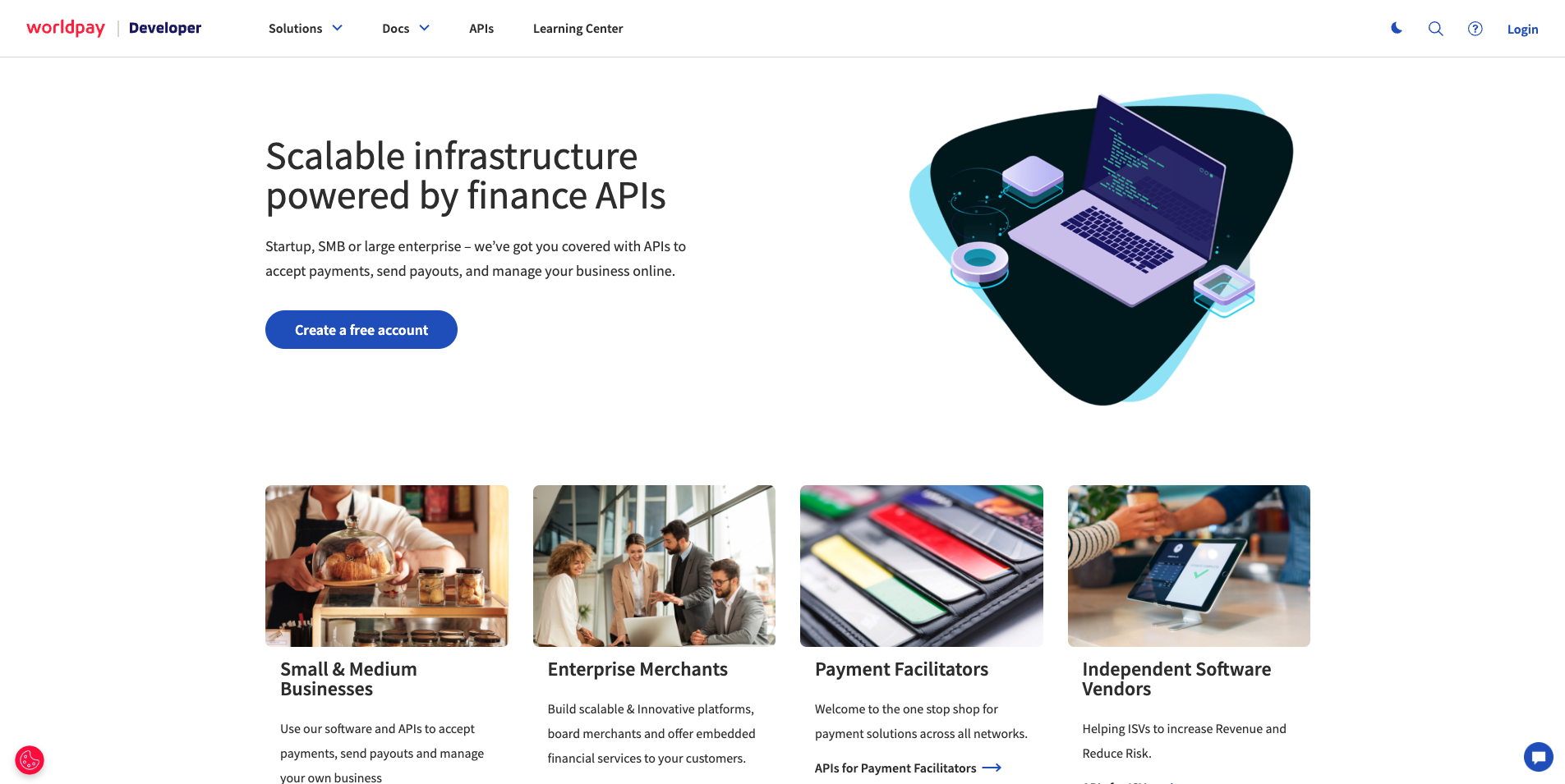 Worldpay Developer Hub (2025) | DevPortal Awards